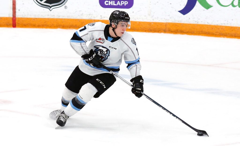 Flyers Draft Profile: A Flashy, Sizeable Defenseman Carson Lambos Rocks On The Ice, While His ...