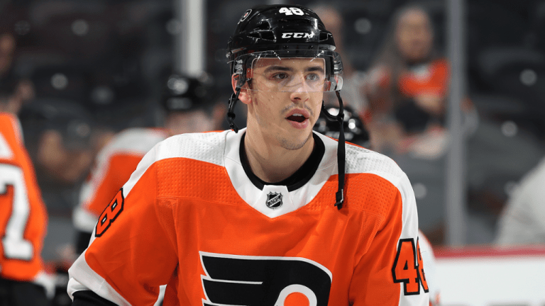 Morgan Frost’s spot in the lineup is not guaranteed when healthy bodies ...