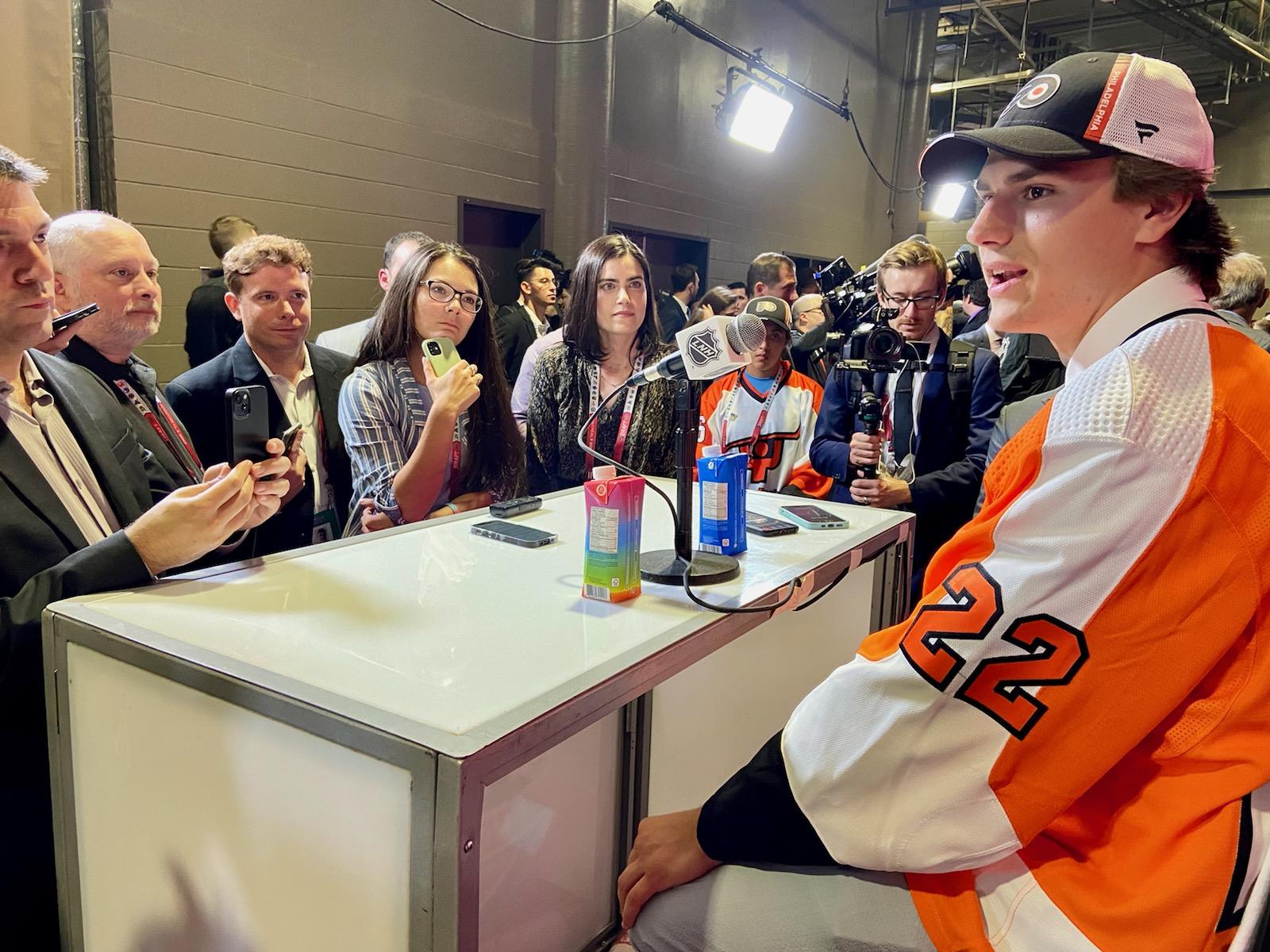 Meet The New “G”, Cutter Gauthier (Flyers) FLYERS NITTY GRITTY