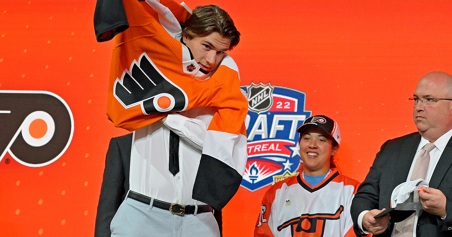 Cutter Gauthier wins it for Team USA with an elite level shot FLYERS ...