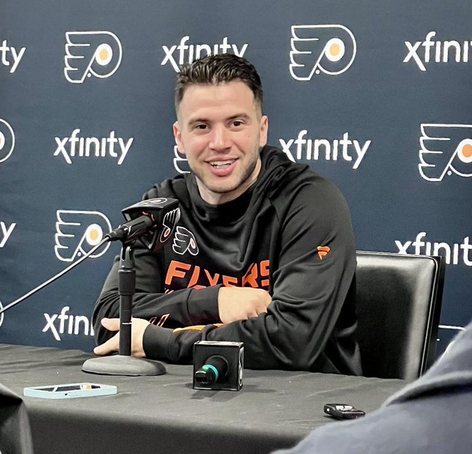 Tony DeAngelo is rocking and has been a great addition for the Flyers ...