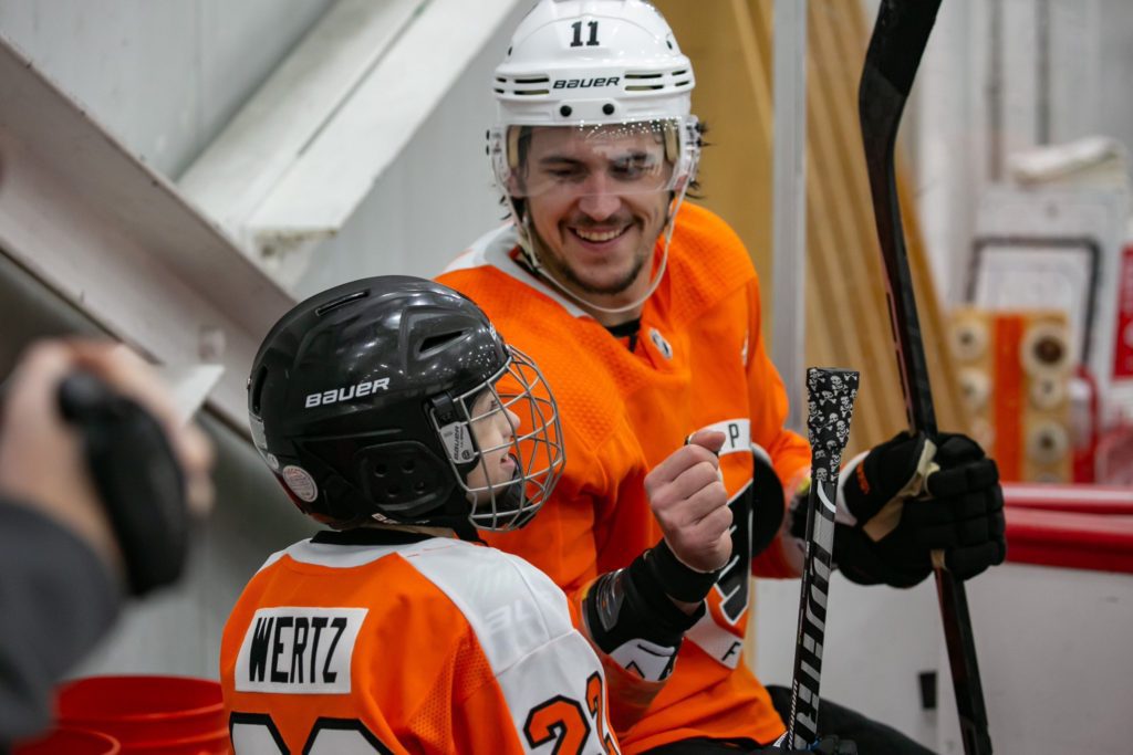 The Flyers signed Zachary Wertz and it made him feel really special ...