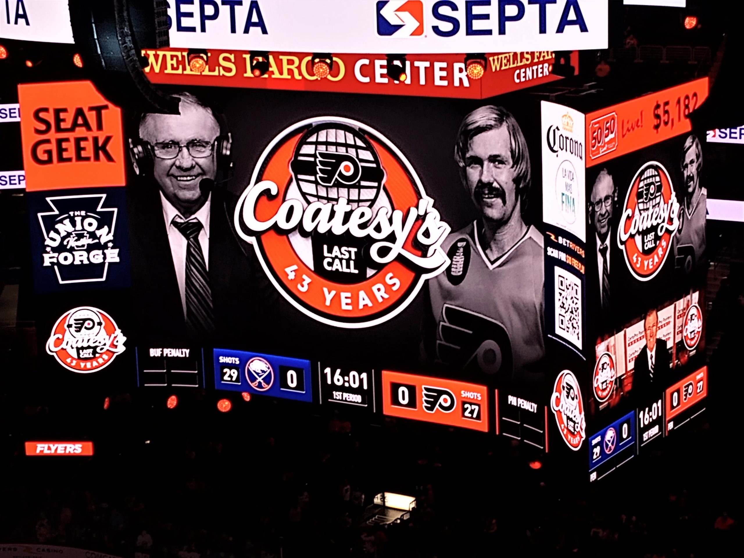 Steve Coates Tribute Before Flyers Tribulation - FLYERS NITTY GRITTY