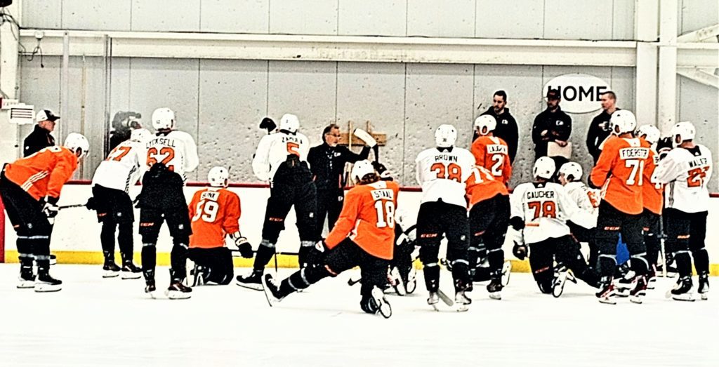 Flyers Training Camp Day One, Notes and Photos From Rink Side - FLYERS ...