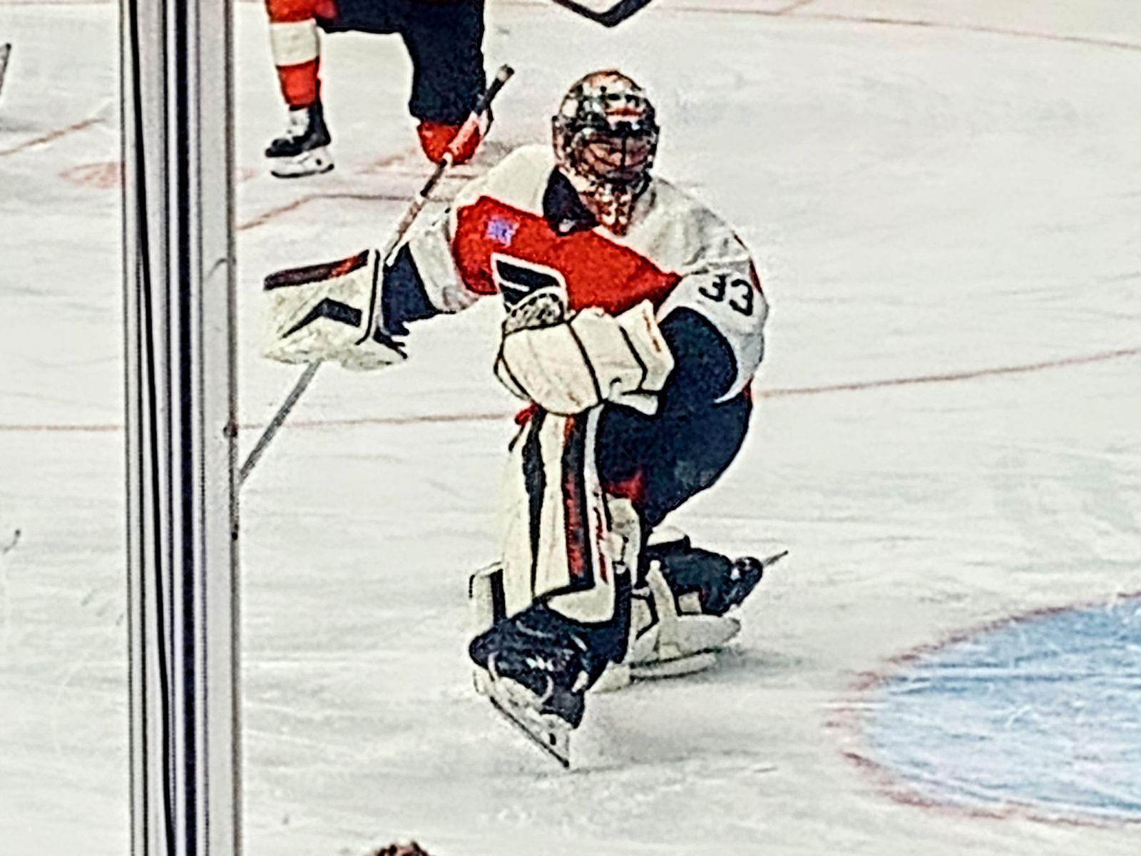 Samuel Ersson’s proud parents finally got to see him play in the NHL ...