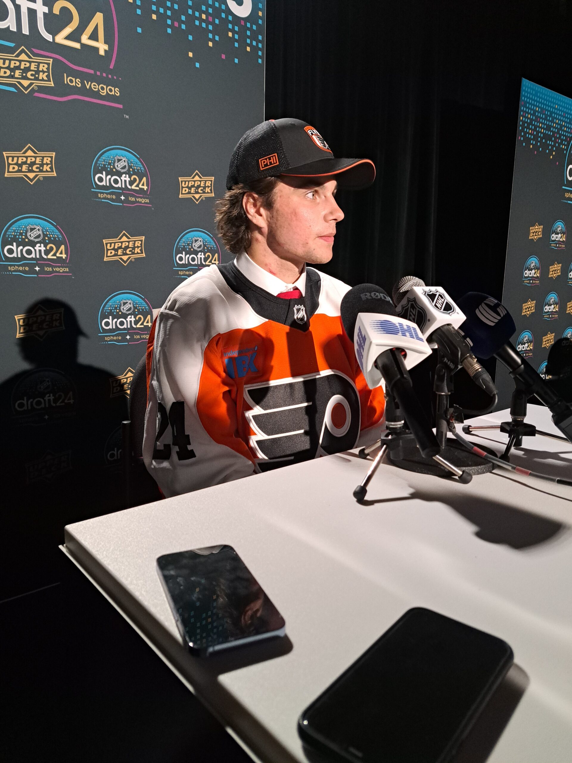 Philadelphia Flyers select Jett Luchanko 13th Overall and Make Two ...