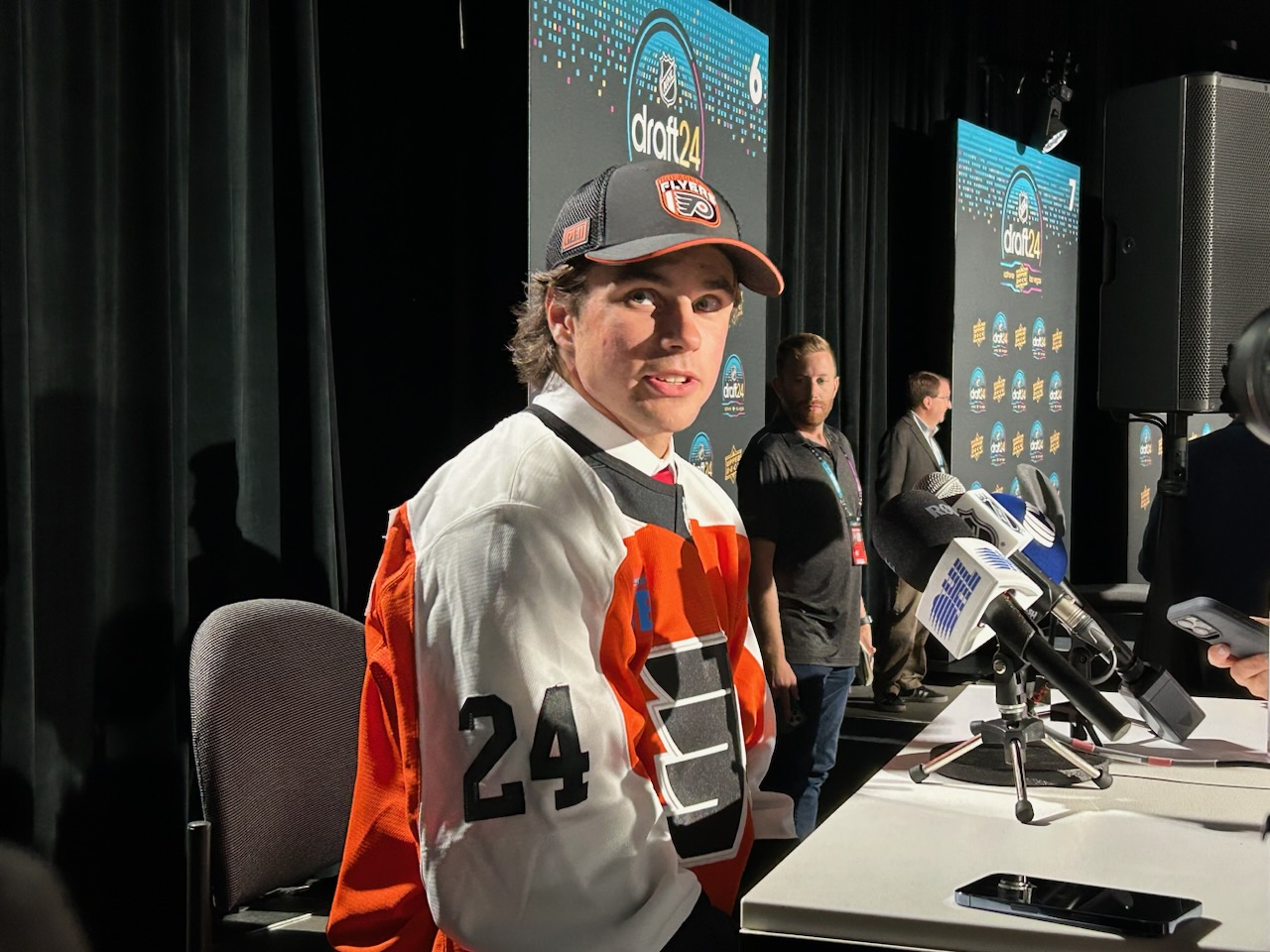 Jett Luchanko has the tools to be an impact player for the Philadelphia ...