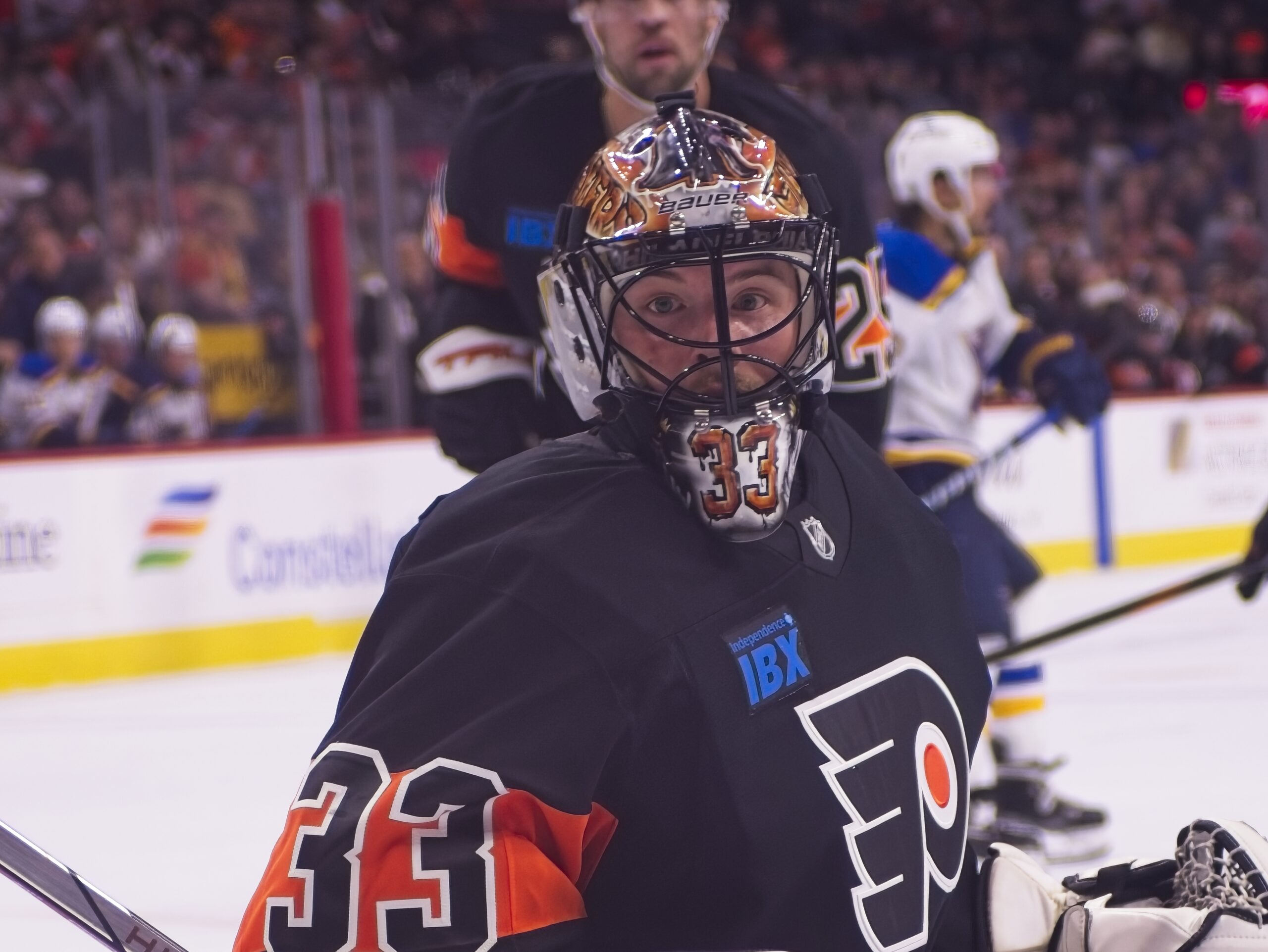 The Flyers will use a Goaltending tandem moving forward FLYERS NITTY GRITTY