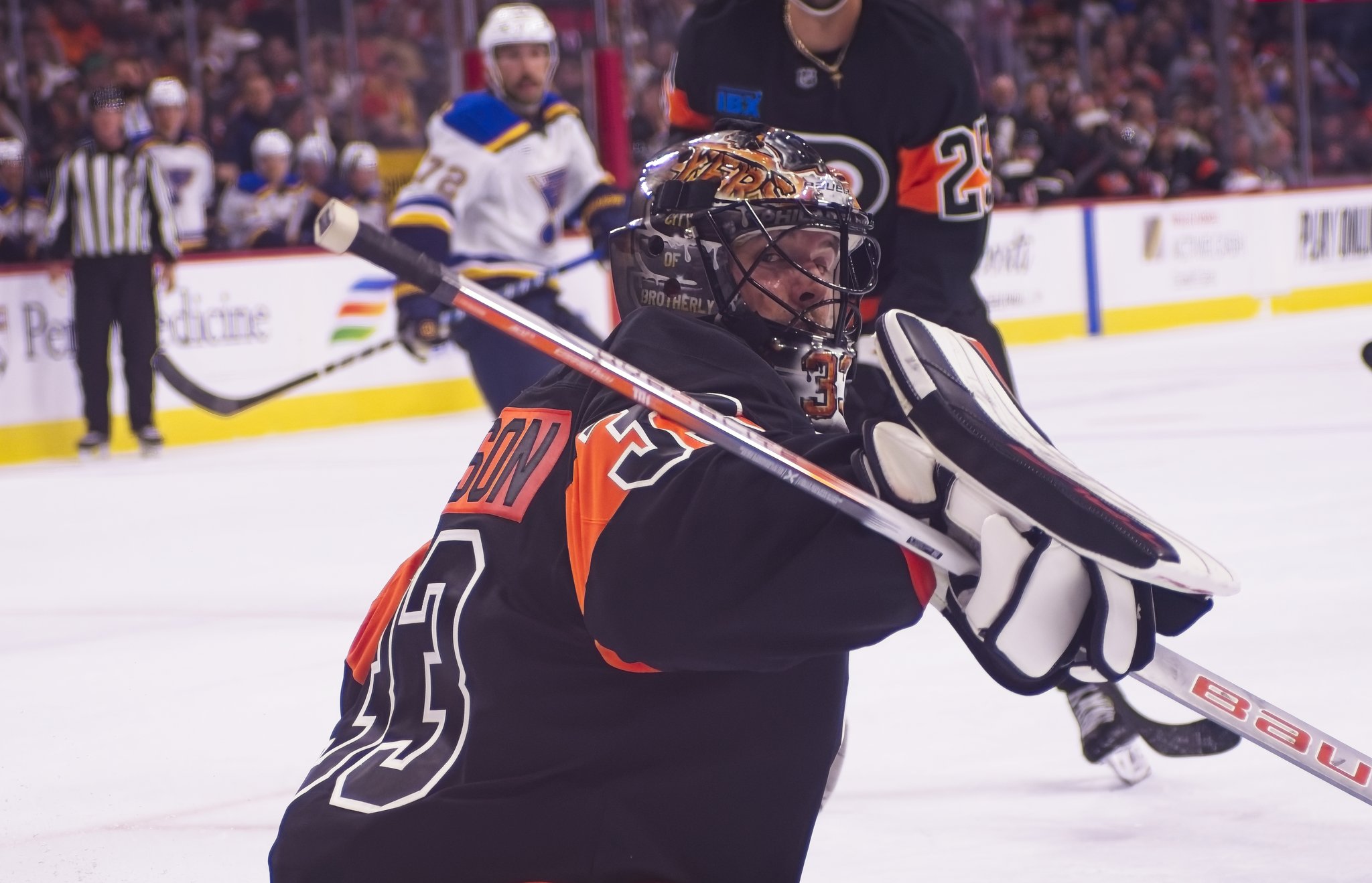 Samuel Ersson has been phenomenal as of late, and the Flyers record ...