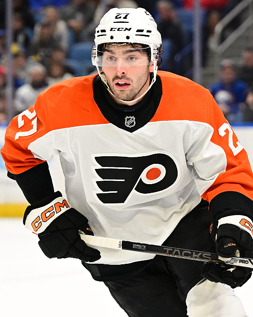 Noah Cates believed in himself for a new deal with the Flyers, and he ...
